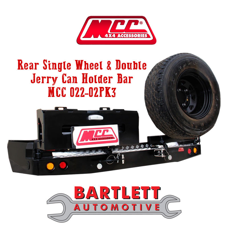 Holden Colorado (RG) 12-Present - MCC 4x4 Rear Bars – Bartlett Auto