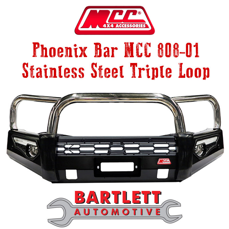 Holden Colorado (RG) 12-Present - MCC 4x4 Phoenix Bullbar – Bartlett Auto